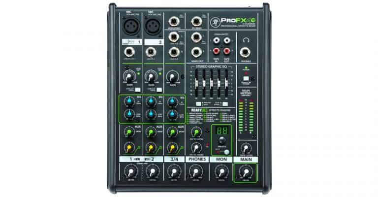 7 Best 4 Channel Mixers With Effects 2025 (& Without) - Music Industry ...