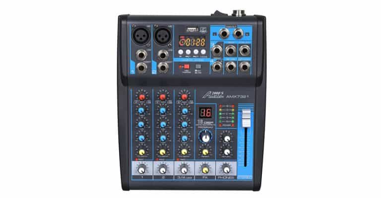 7 Best 4 Channel Mixers With Effects 2025 (& Without) - Music Industry ...