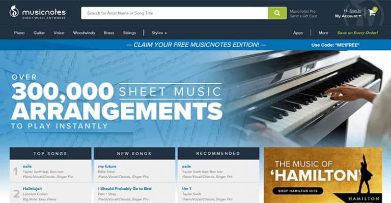 9 Best Easy Piano Sheet Music Websites; Free & Paid Options Compared ...