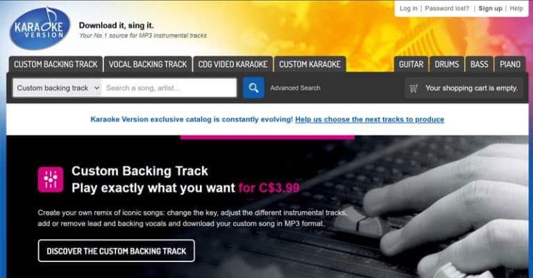 Where To Find Backing Tracks For Singers, 13 Best Sites - Music ...