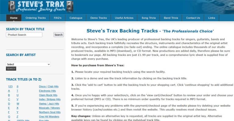 Where To Find Backing Tracks For Singers, 13 Best Sites - Music ...